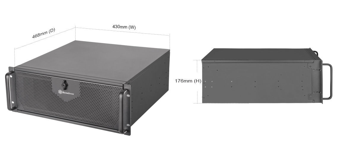 Quiet AIO Liquid Cooled 4U Rackmount