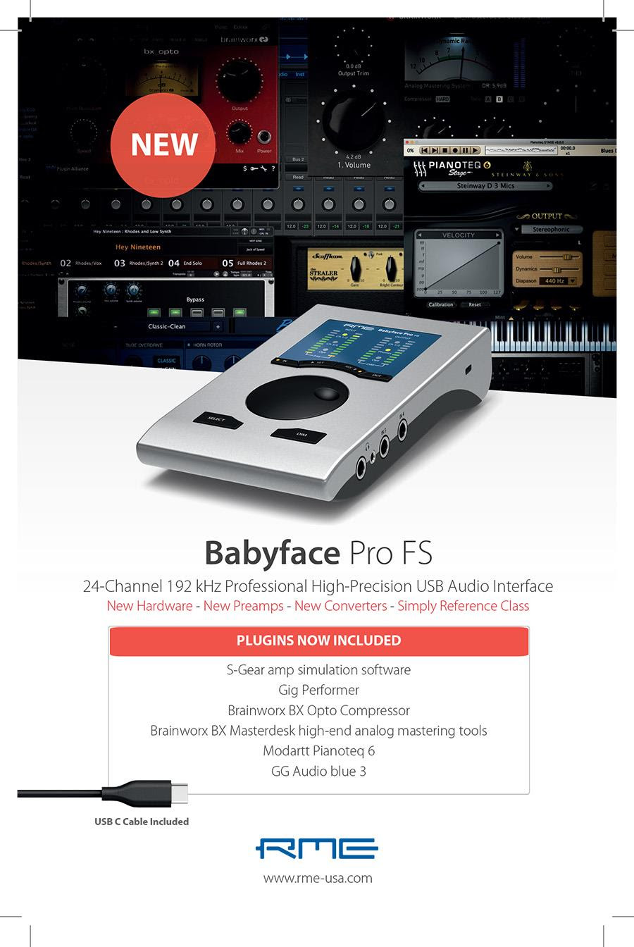 RME BABYFACE PRO FS - Babyface Pro FS - $999.00 excl tax